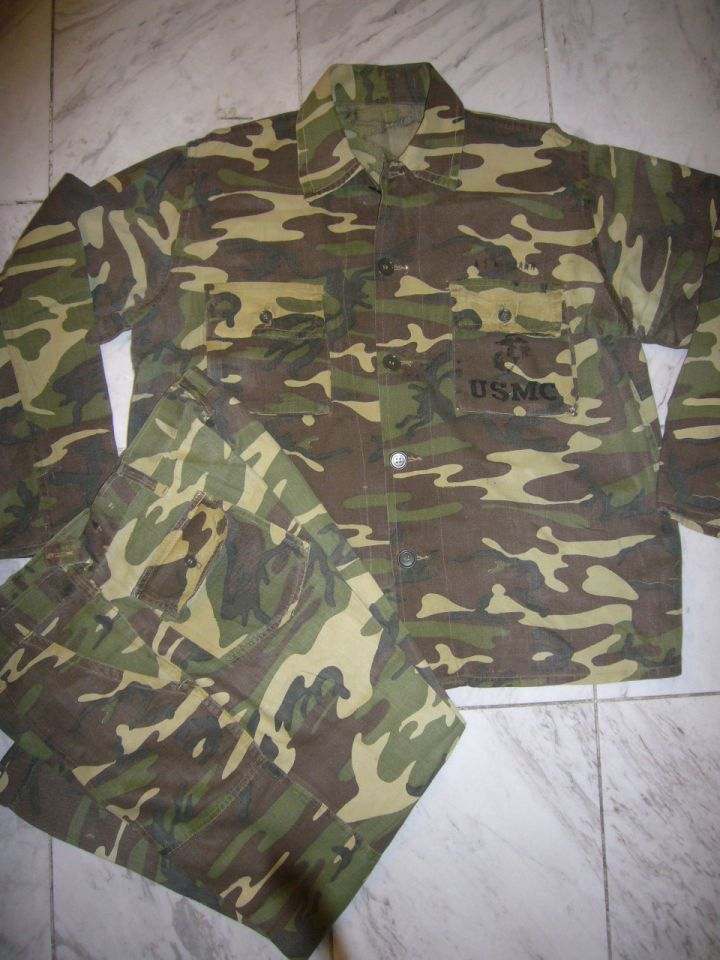 USMC strange Camo Uniform during the 60s - CAMOUFLAGE UNIFORMS - U.S ...