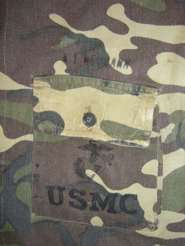 USMC strange Camo Uniform during the 60s - CAMOUFLAGE UNIFORMS - U.S ...