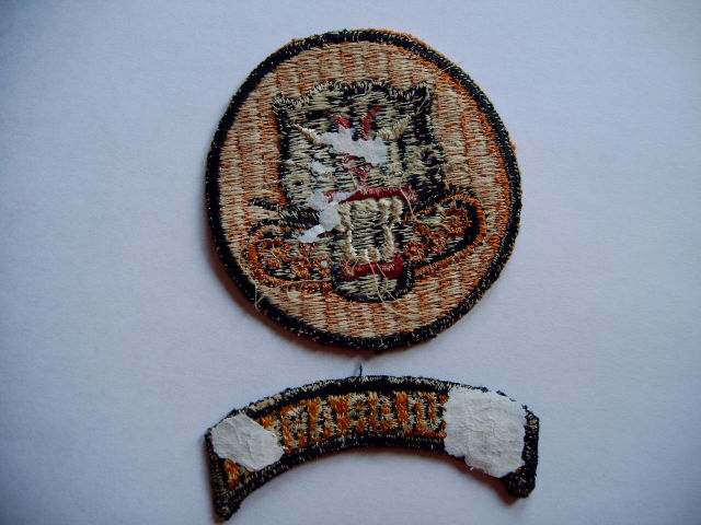 Regular Army Tab & 8 Wheel T/D Patch - ARMY AND USAAF - U.S. Militaria ...