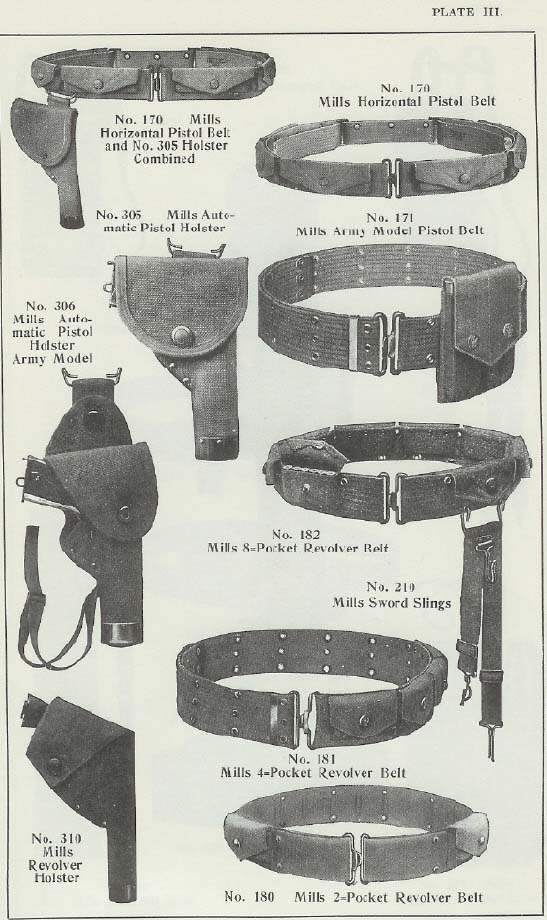 M1909 Pistol Belt - FIELD & PERSONAL GEAR SECTION - U.S. Militaria Forum