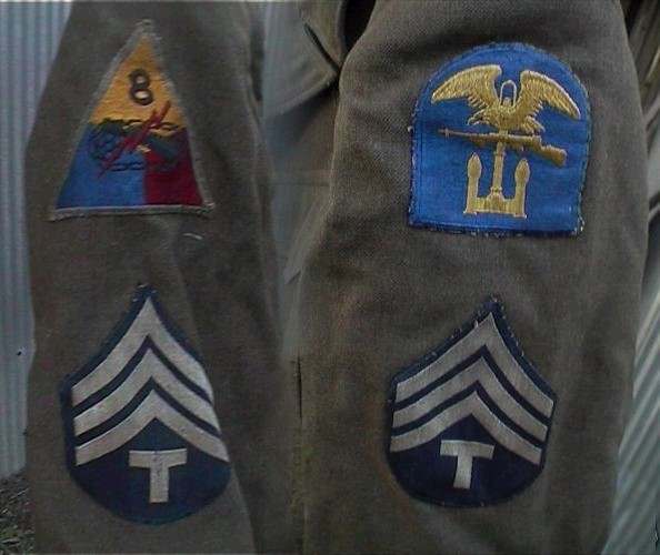 Does anyone have images of the T3 chevron being worn? - ARMY (INCLUDING ...