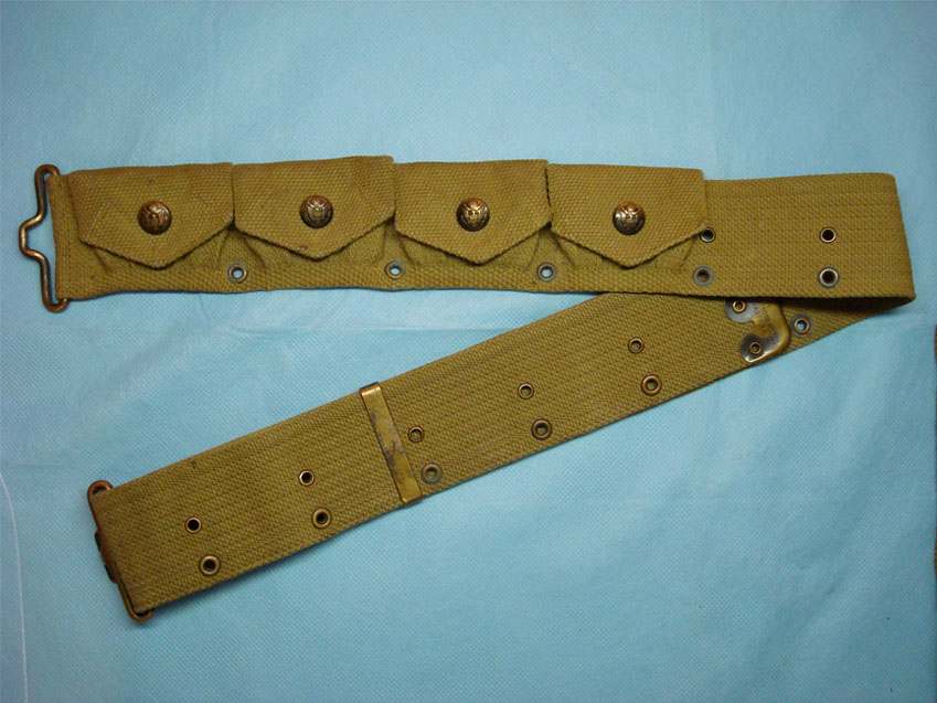 M1909 Pistol Belt - FIELD & PERSONAL GEAR SECTION - U.S. Militaria Forum