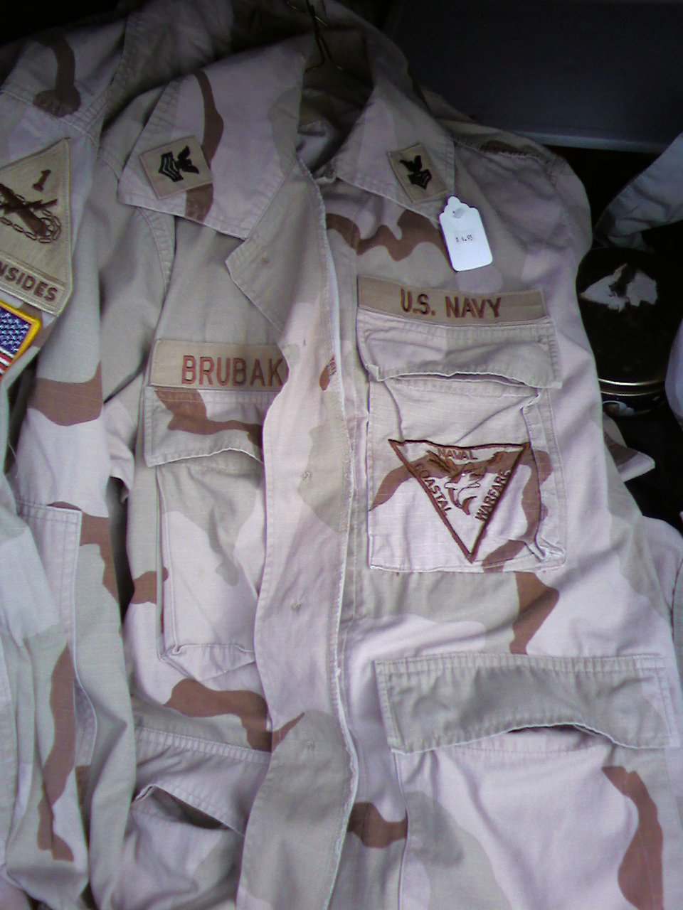 Naval Coastal Warfare DCU - NAVAL & SEA SERVICE UNIFORMS - U.S ...