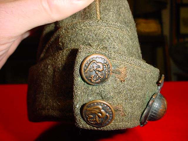 WW1 USMC Overseas Cap - UNIFORMS - U.S. Militaria Forum