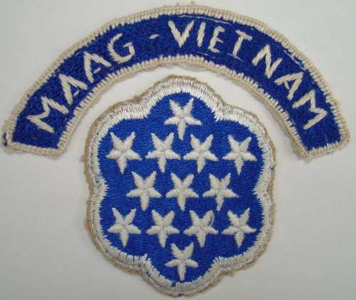 MAAG (Military Assistance Advisory Group) Patches - ARMY AND USAAF - U ...