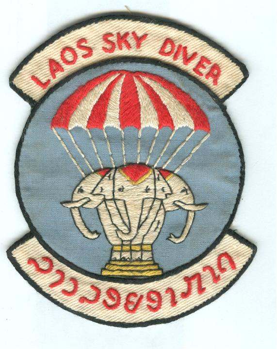 Laos Sky Diver Patch - MISCELLANEOUS / OTHER - U.S. Militaria Forum