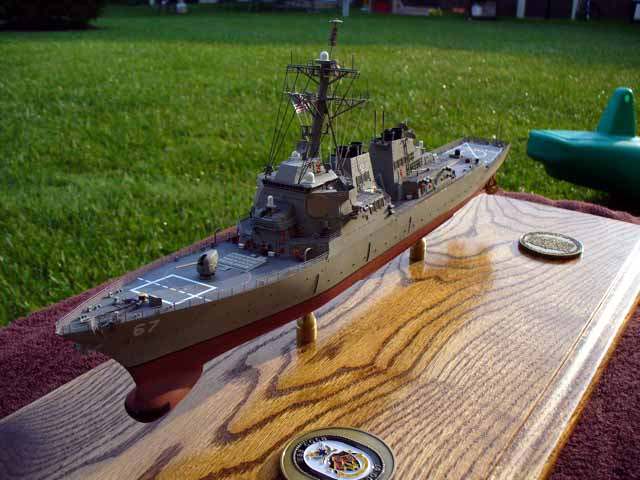 Anyone built the Trumpeter USS COLE 1/350 Model? - MODELING - U.S ...