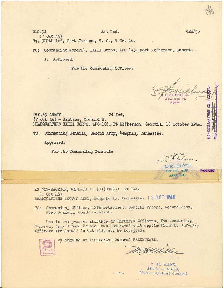 a small group of WWII officers paperwork - EPHEMERA, PHOTOGRAPHS ...