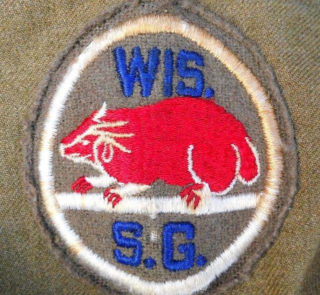 WWI Wisconsin State Guard Patch - ARMY AND USAAF - U.S. Militaria Forum