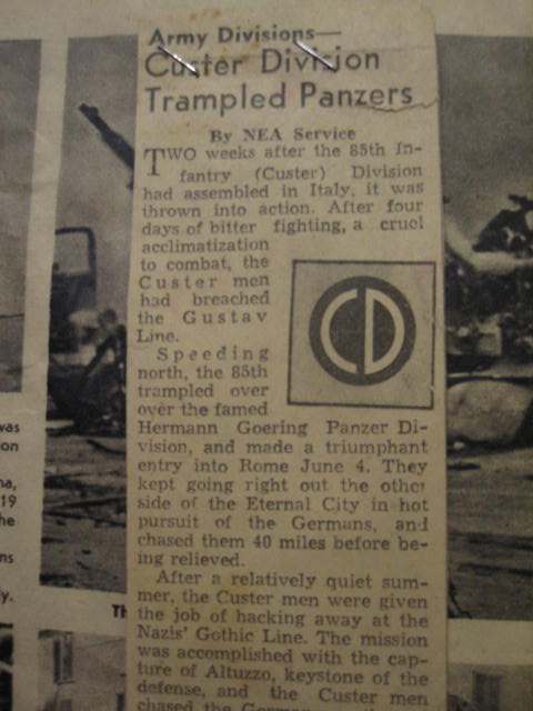 Nice Custer Division Bronze Star Grouping - GROUPINGS PAGE - U.S ...