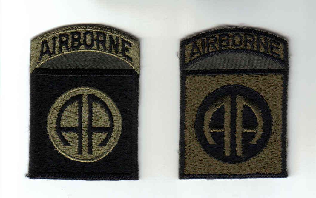 Vietnam era Subdued 101st patch - ARMY AND USAAF - U.S. Militaria Forum