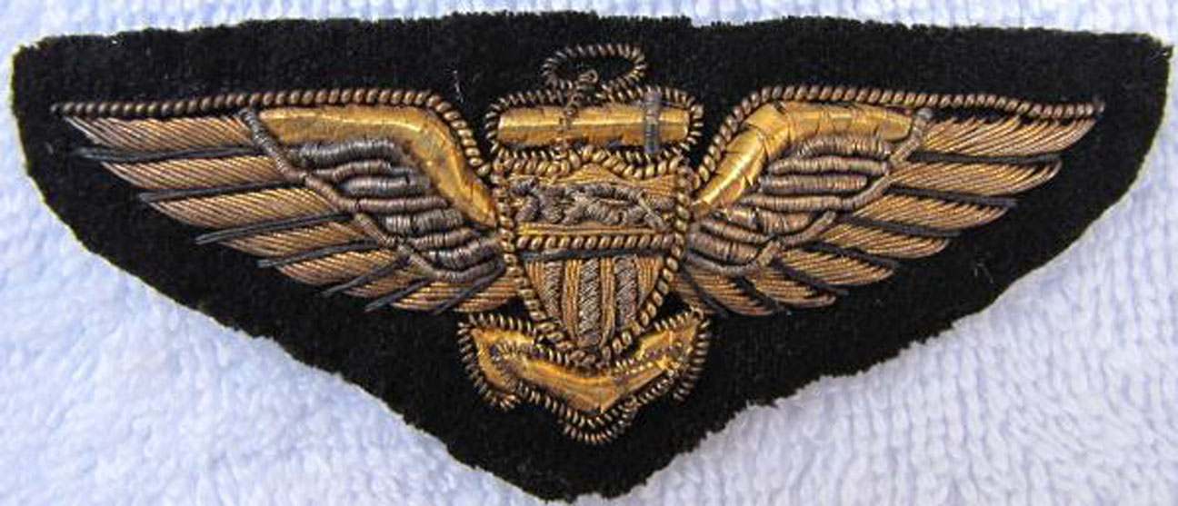 WWI to WWII USN bullion wings: examples and patterns - WING ...