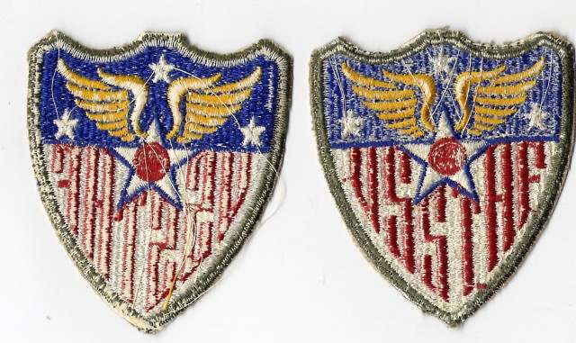USSTAF SSI Embroidering Error - ARMY AND USAAF - U.S. Militaria Forum