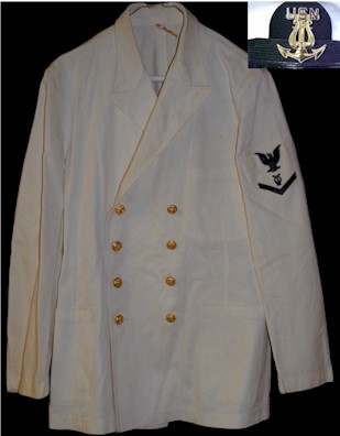 US Navy CPO Dress Whites - NAVAL & SEA SERVICE UNIFORMS - U.S ...
