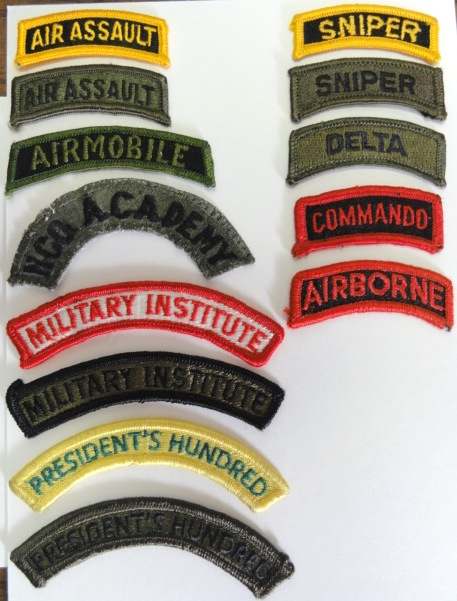 Patch Tabs - Page 6 - ARMY AND USAAF - U.S. Militaria Forum