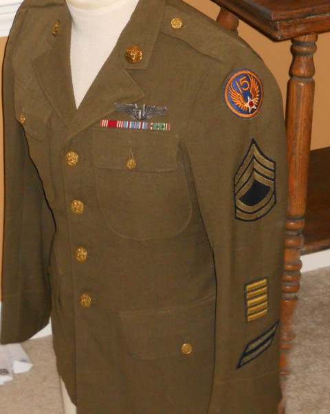 15th AAC Army Air Corps Uniform Gunner uniform - UNIFORMS - U.S ...