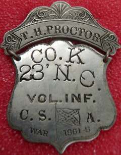 Confederate Veteran Shield Badges - MEDALS & DECORATIONS - U.S ...