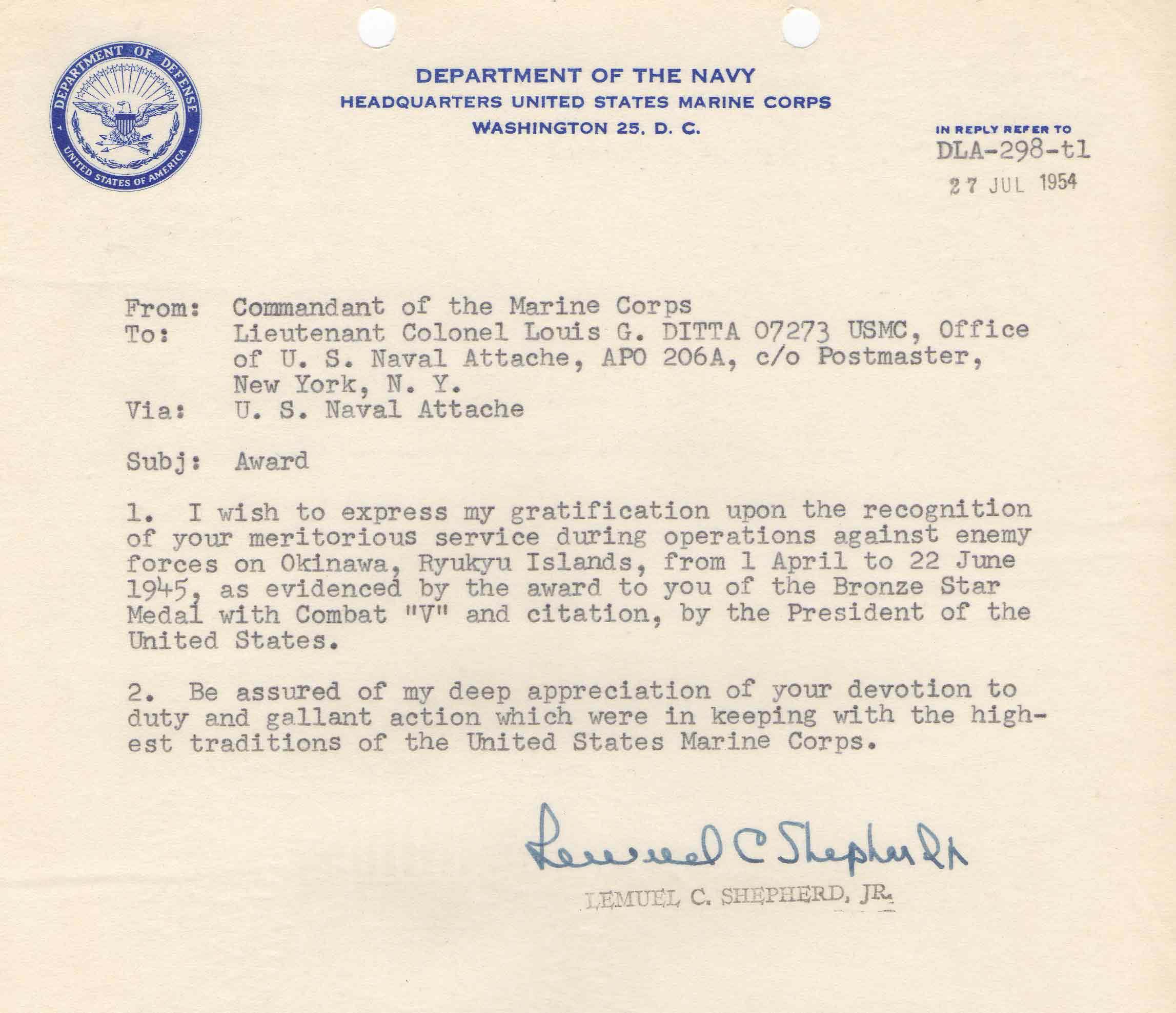 USMC Medal Group w/photos - MEDALS & DECORATIONS - U.S. Militaria Forum