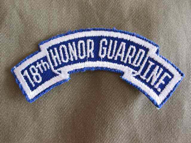 18th Inf. Honor Guard - Opinions please ! - ARMY AND USAAF - U.S ...