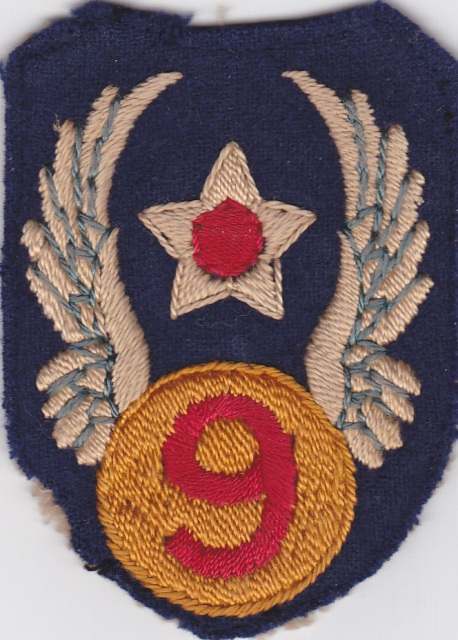 9th Air Force Patches - ARMY AND USAAF - U.S. Militaria Forum