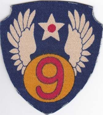 9th Air Force Patches - ARMY AND USAAF - U.S. Militaria Forum
