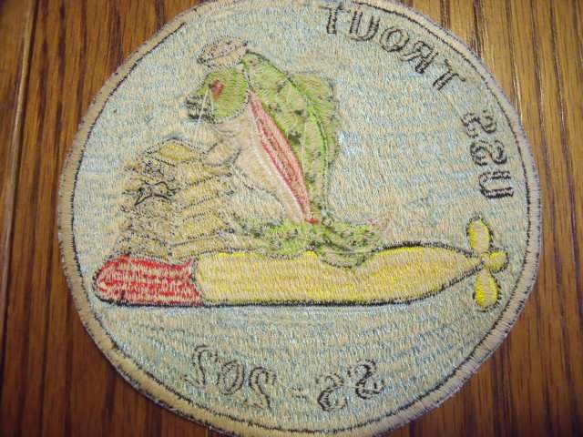 USS Trout SS-202 Patch and Group - NAVY, COAST GUARD AND OTHER SEA ...