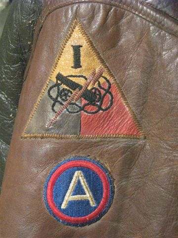 General Patton's I Armored Corps Patch - ARMY AND USAAF - U.S ...