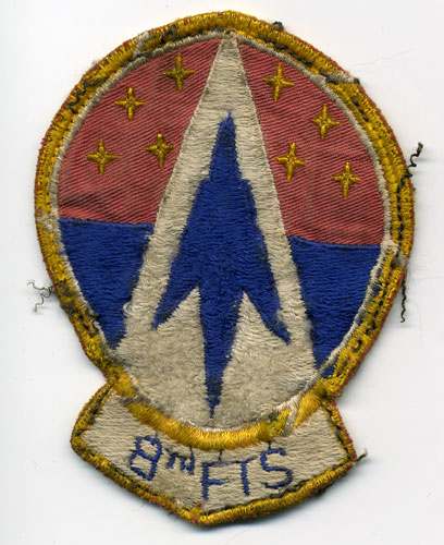 Unknown Air Force 8th FTS patch - AIR FORCE (USAAF IS WITH ARMY) - U.S ...