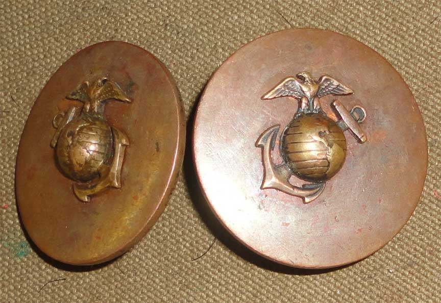 EGA Rosettes for Bridle - MARINE CORPS EGA DISCUSSION - U.S. Militaria ...