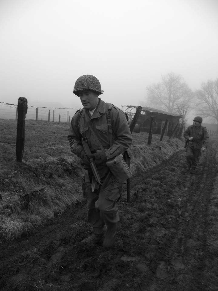 325GIR and Recon PLT on the path of the 82nd Airborne Walk - REENACTING ...