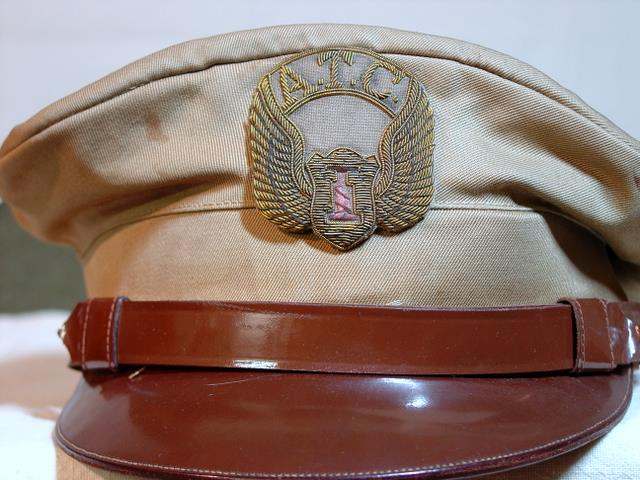 ATC visor hat with bullion badge - UNIFORMS - U.S. Militaria Forum