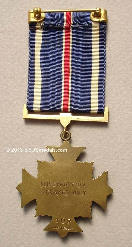 Pre WWII DFC – August Frank # 102 - MEDALS & DECORATIONS - U.S ...
