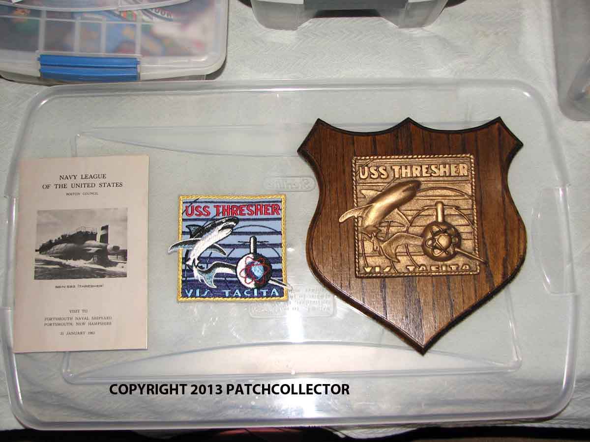 My small USS Thresher group - GROUPINGS PAGE - U.S. Militaria Forum