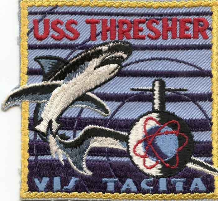 uss thresher patch - NAVY, COAST GUARD AND OTHER SEA SERVICES PATCHES ...