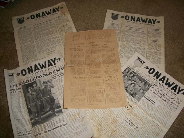 One Division's Library...My 76th Infantry Division Book/Ephemera ...