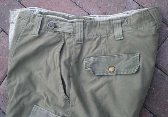 Second pair of Rigger modified paratrooper pants - UNIFORMS - U.S ...