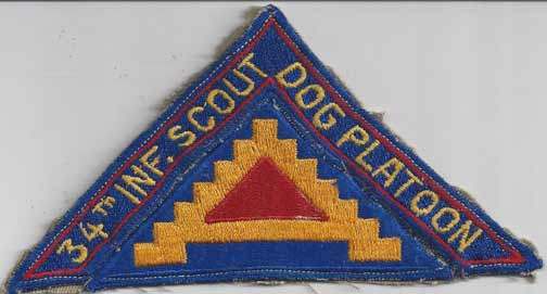 nice Scout Dog Platoon patch - ARMY AND USAAF - U.S. Militaria Forum