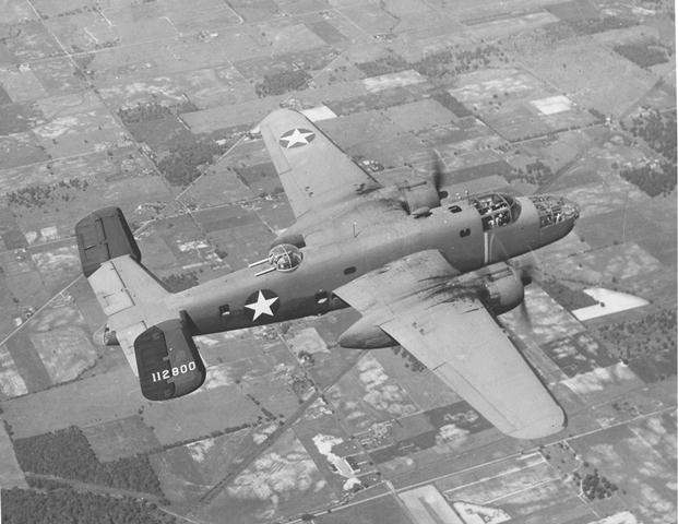 B-25C 41-12800 :A Well Photographed Aircraft - MILITARY AIRCRAFT ...