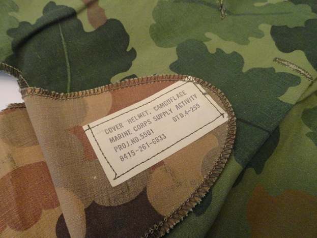 Mint 1959 USMC Mitchell Helmet Covers - Page 2 - M-1; M-1C & M-2 ...