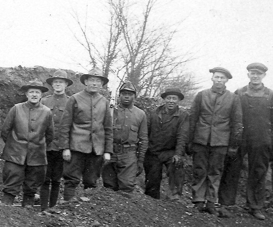 WW1 AEF 31st Engineers snapshots, colored soldier - EPHEMERA ...