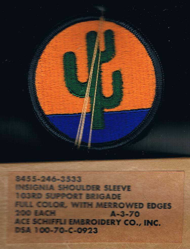 Patches and their Boxes: A Reference Thread - ARMY AND USAAF - U.S ...