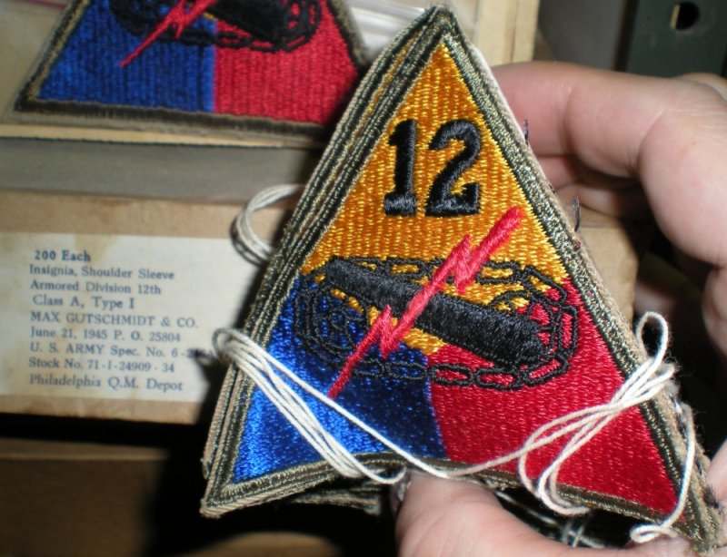 Patches and their Boxes: A Reference Thread - Page 2 - ARMY AND USAAF ...