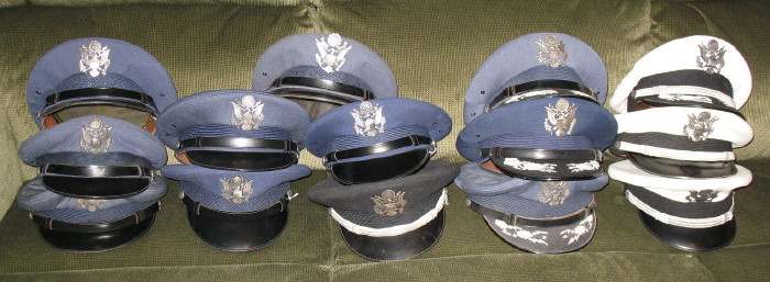 USAF Officer's service caps - UNIFORMS - U.S. Militaria Forum