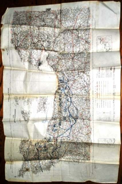 Historic BIGOT D-Day Card & 505th PIR Maps Grouping - EPHEMERA ...