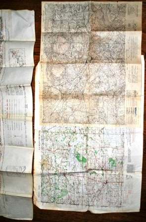 Historic BIGOT D-Day Card & 505th PIR Maps Grouping - EPHEMERA ...