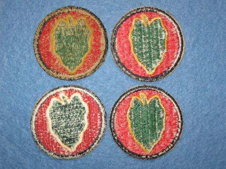 24th Victory Division Patches - ARMY AND USAAF - U.S. Militaria Forum