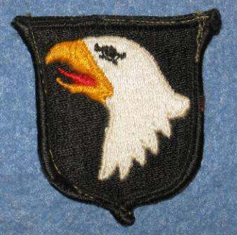 101st Airborne Patch. Type 3? - ARMY AND USAAF - U.S. Militaria Forum