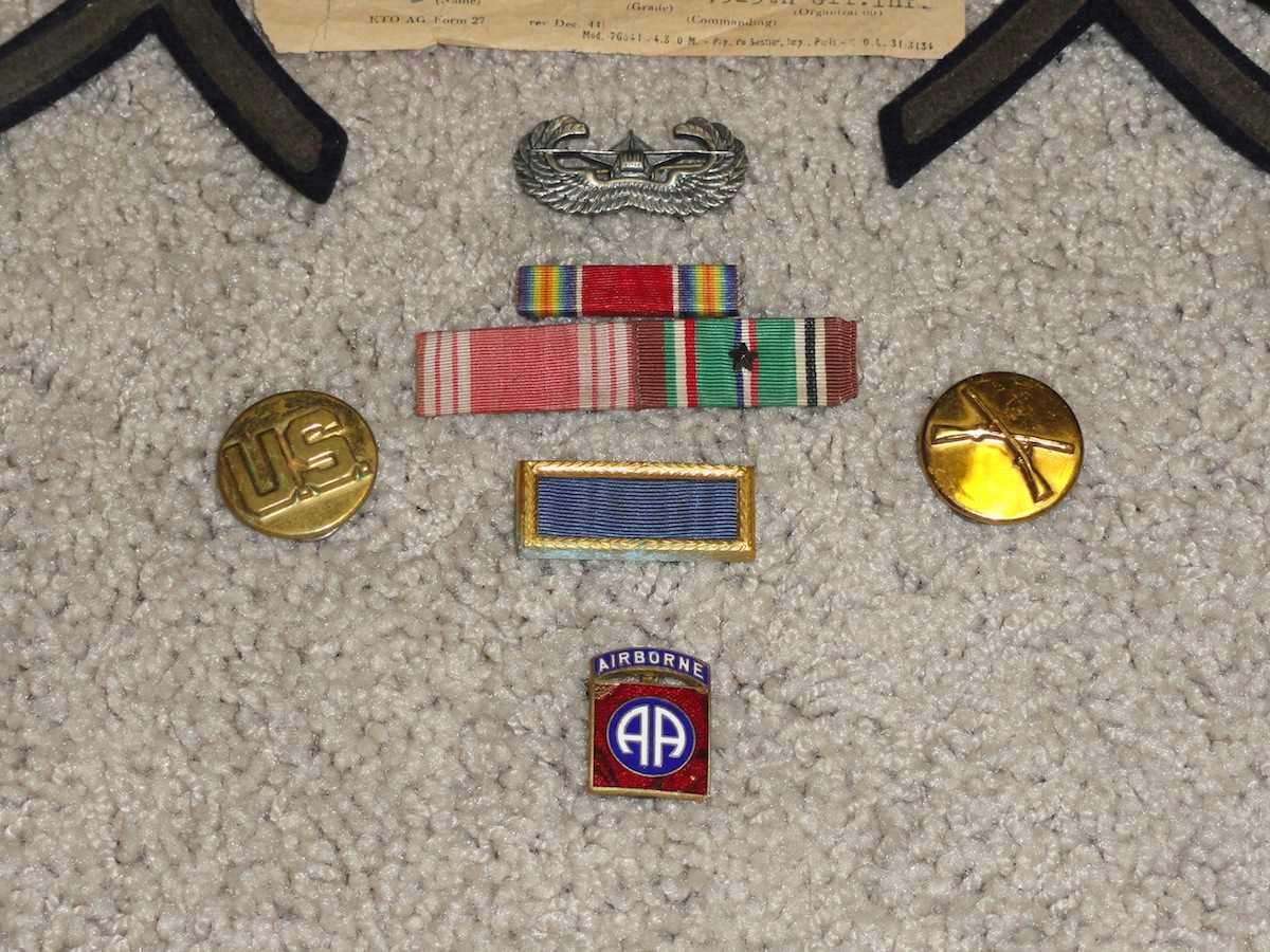 WWII 325 GIR Grouping - GROUPINGS PAGE - U.S. Militaria Forum