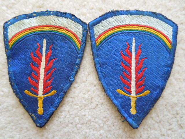 SHAEF patch origin - ARMY AND USAAF - U.S. Militaria Forum