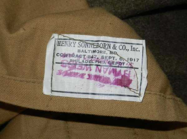 Overcoat. Spec 1176 - (1917-1919) WORLD WAR ONE, RUSSIAN INTERVENTION ...